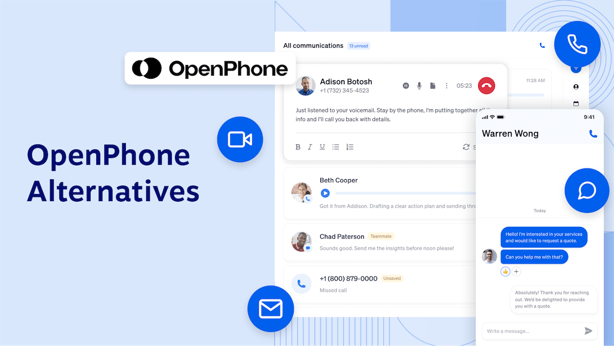 10 Best Quo (Formerly OpenPhone) Alternatives for 2026
