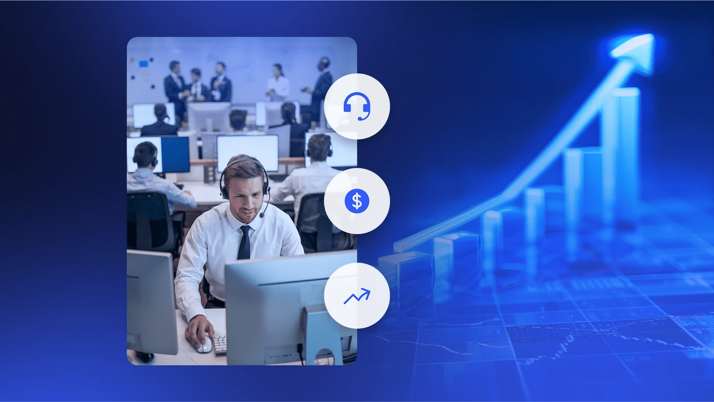 How a Financial Call Center Increased Productivity by 4X