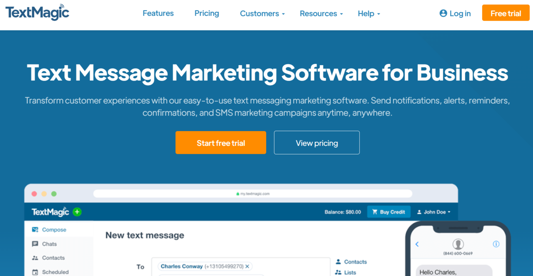 Best Business Text Messaging Tools in 2024 [Free & Paid]