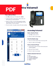 Nextiva support check voicemail - sapjeke