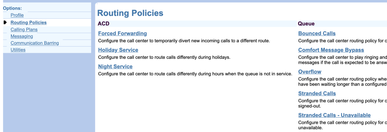 Call Center routing adjustment: stranded calls | Nextiva Support