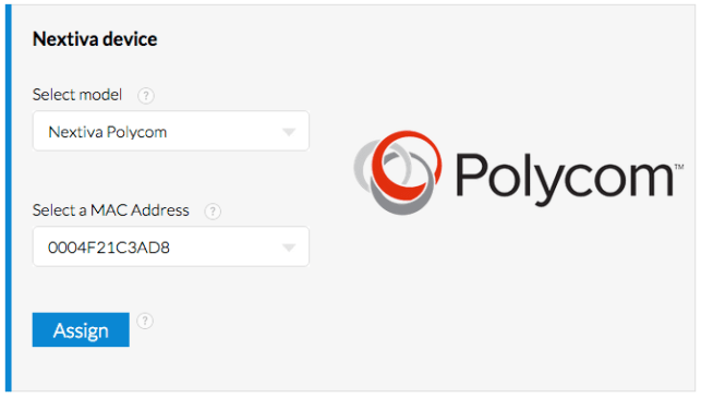 Adding a Poly SoundPoint IP 6000 | Nextiva Support