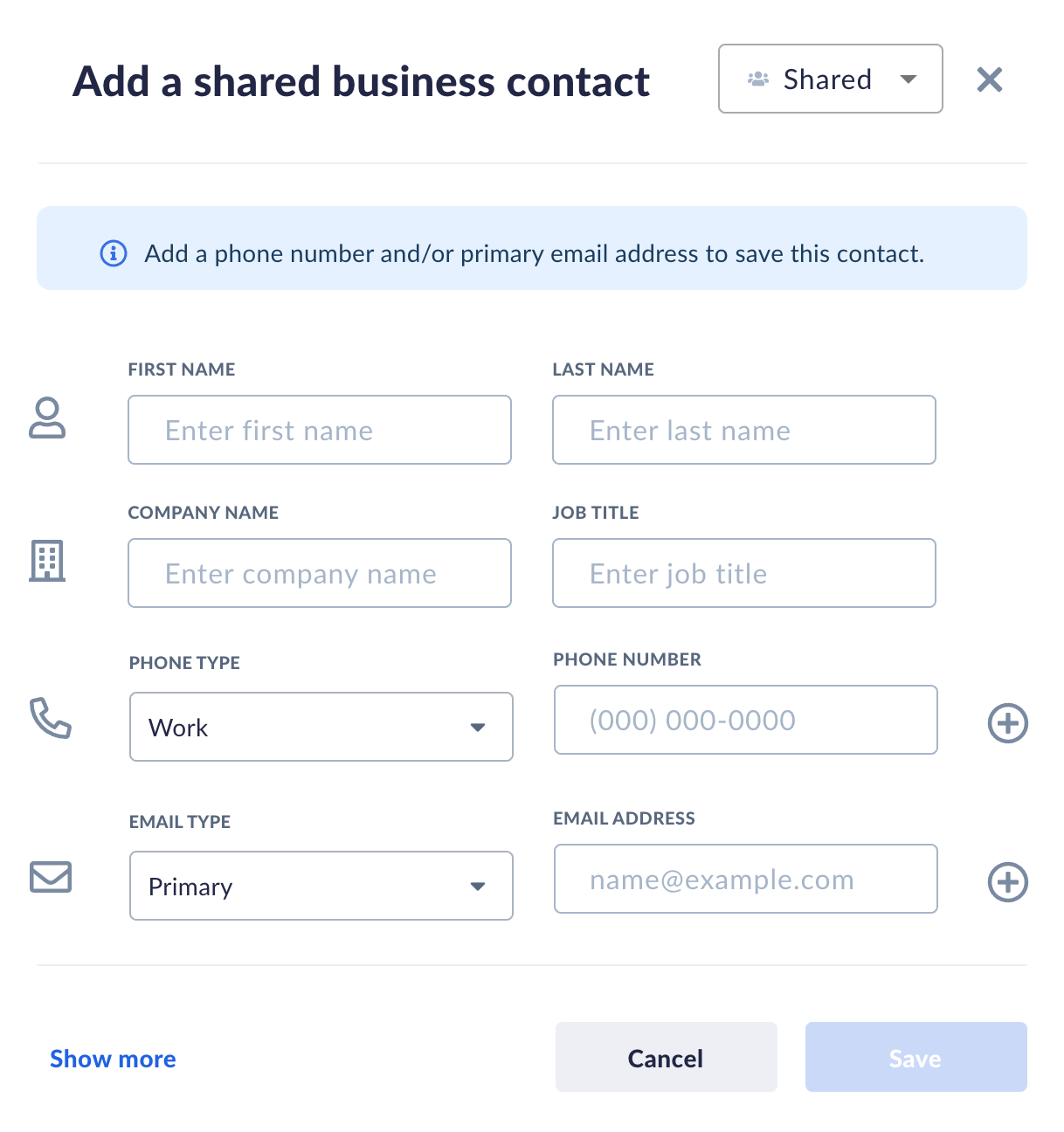 Managing contacts in NextivaONE | Nextiva Support