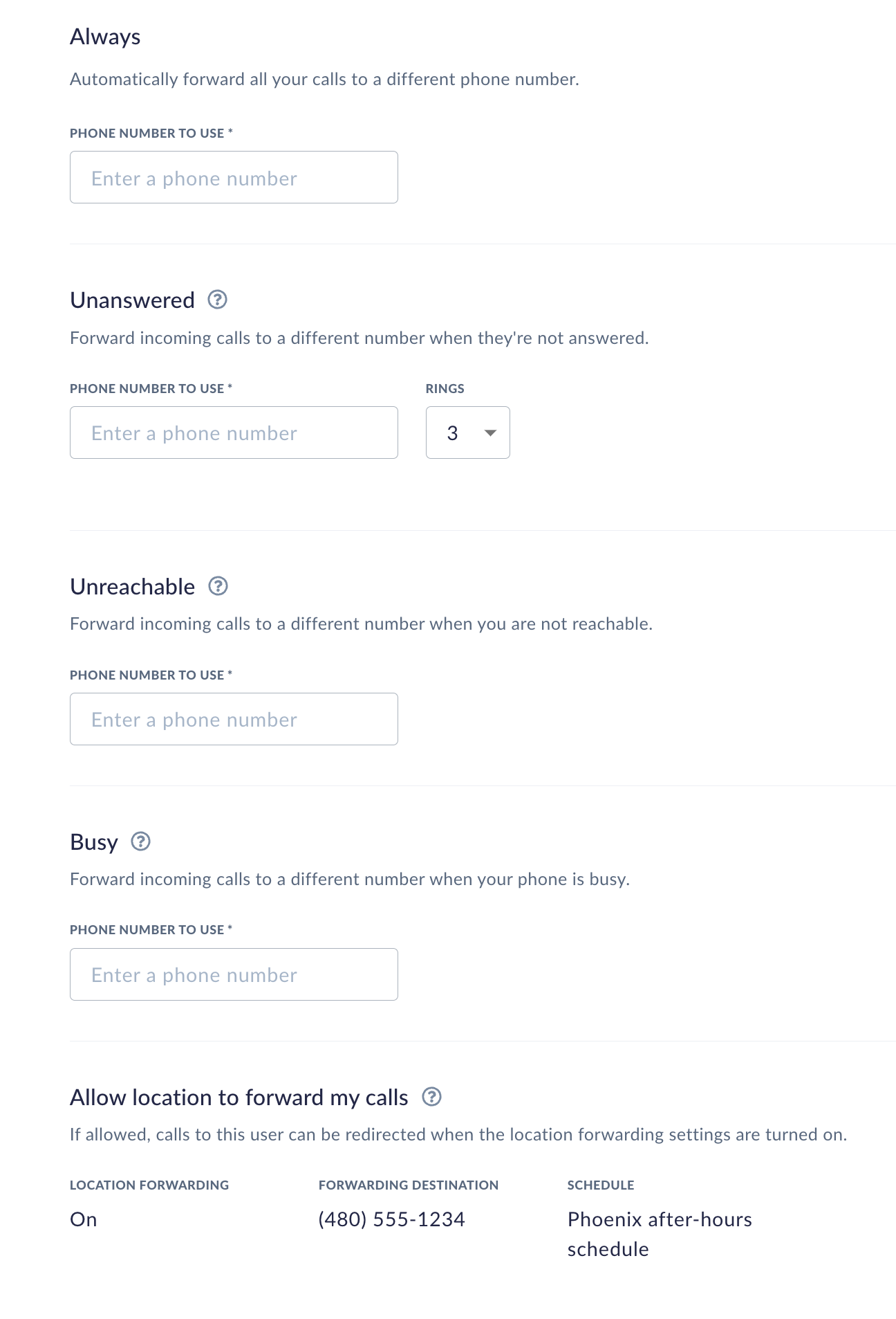 Manage voice settings - Nextiva Support