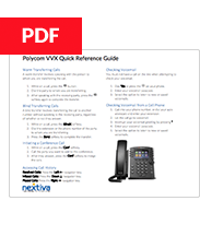 Poly VoIP Devices - Helpful Resources - Nextiva Support