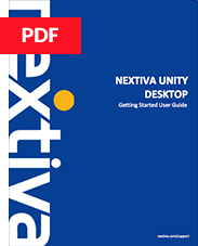 Nextiva Unity - Nextiva Support