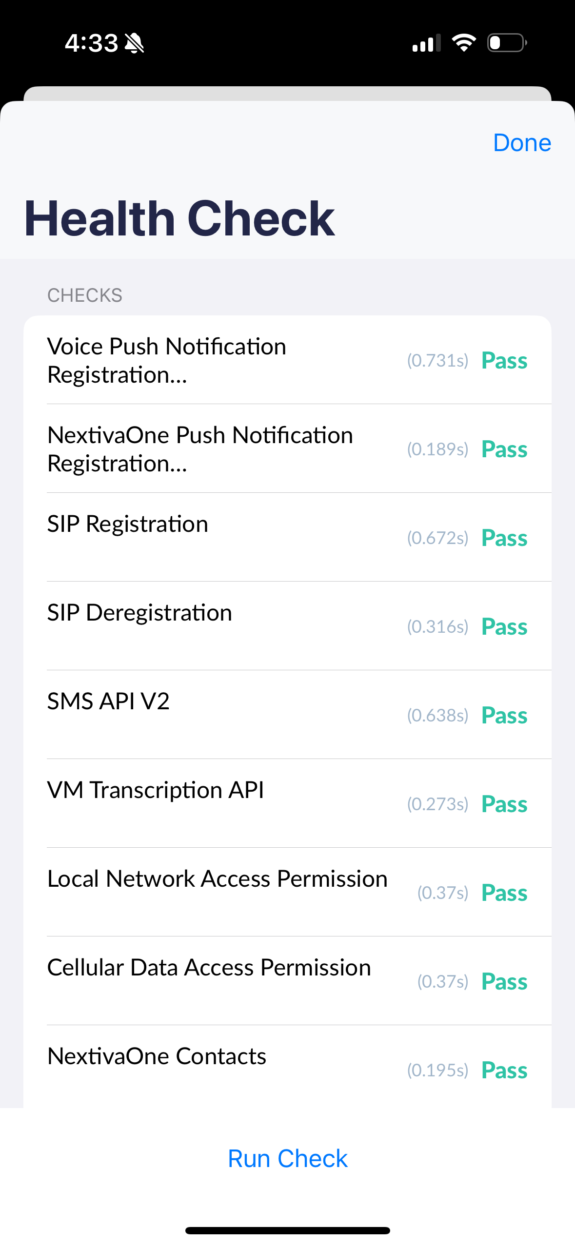 Troubleshooting NextivaONE Mobile app audio - Nextiva Support
