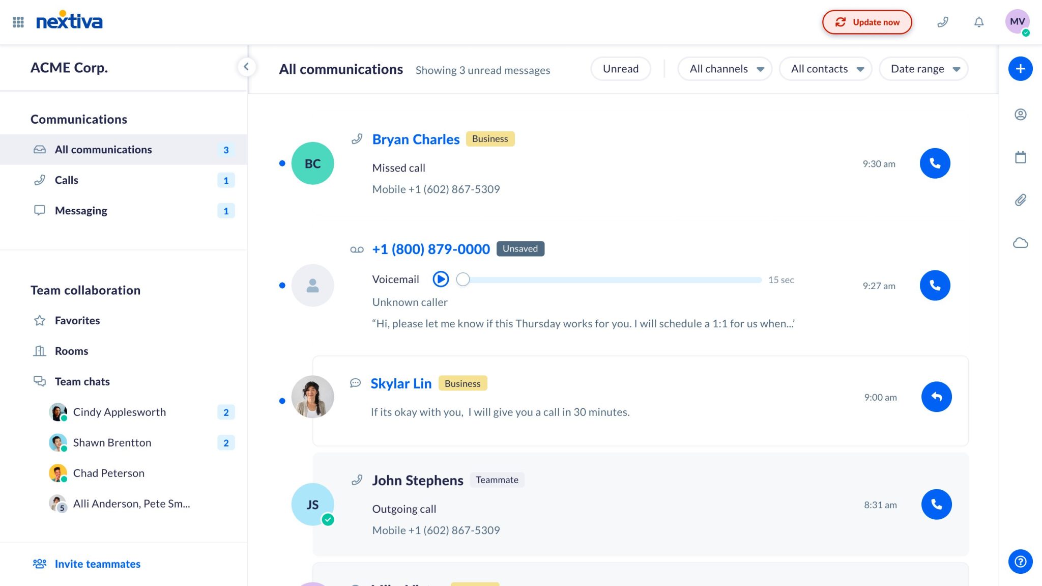 Nextiva product updates