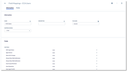 Nextiva Contact Center: Field Mappings - Nextiva Support