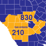 San Antonio, TX Local Phone Numbers | Area Codes 201, 830