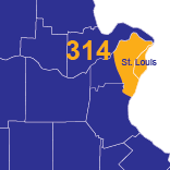 St. Louis, MO Local Phone Numbers | Area Code 314