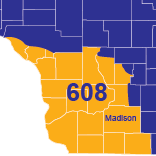 Madison, WI Local Phone Numbers | Area Code 608