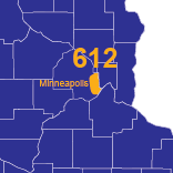 Minneapolis, MN Local Phone Numbers | Area Code 612