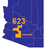 Glendale, AZ Local Phone Numbers | Area Code 623