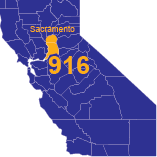 Sacramento, CA Local Phone Numbers | Area Code 916